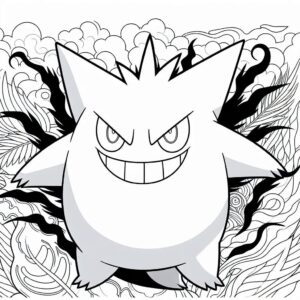 46+ Pokemon de colorat pentru copii (Desene imprimabile)