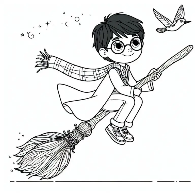 27 Harry Potter Kleurplaat Unieke | Download En Printen