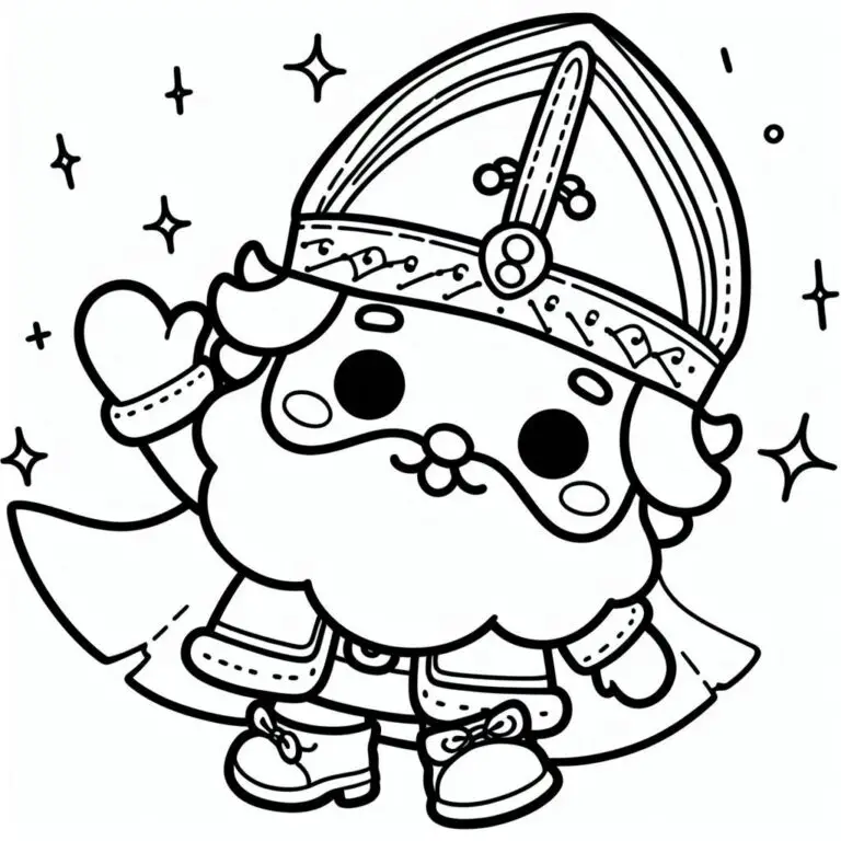 48 Sinterklaas coloring pages Unique (Free Printables PDF)