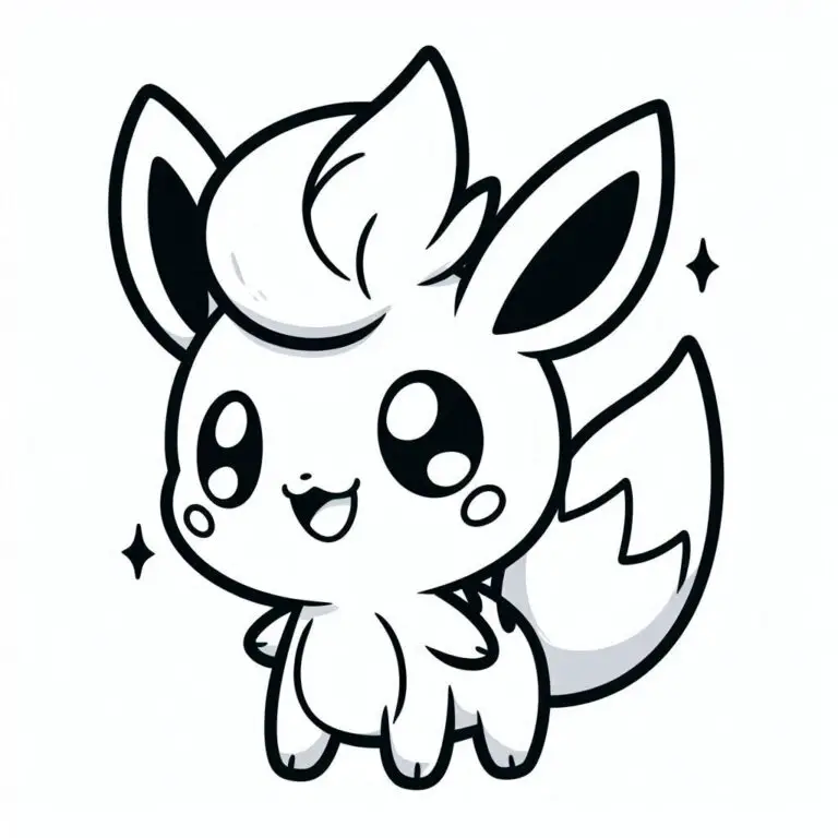 43+ Mewarnai Pokemon untuk anak-anak (gambar untuk dicetak)