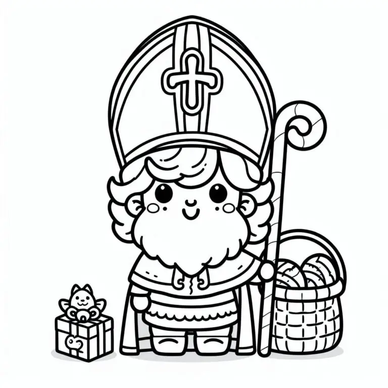 48 Sinterklaas coloring pages Unique (Free Printables PDF)