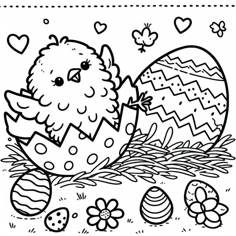 36 Paste de colorat pentru copii (Desene imprimabile)