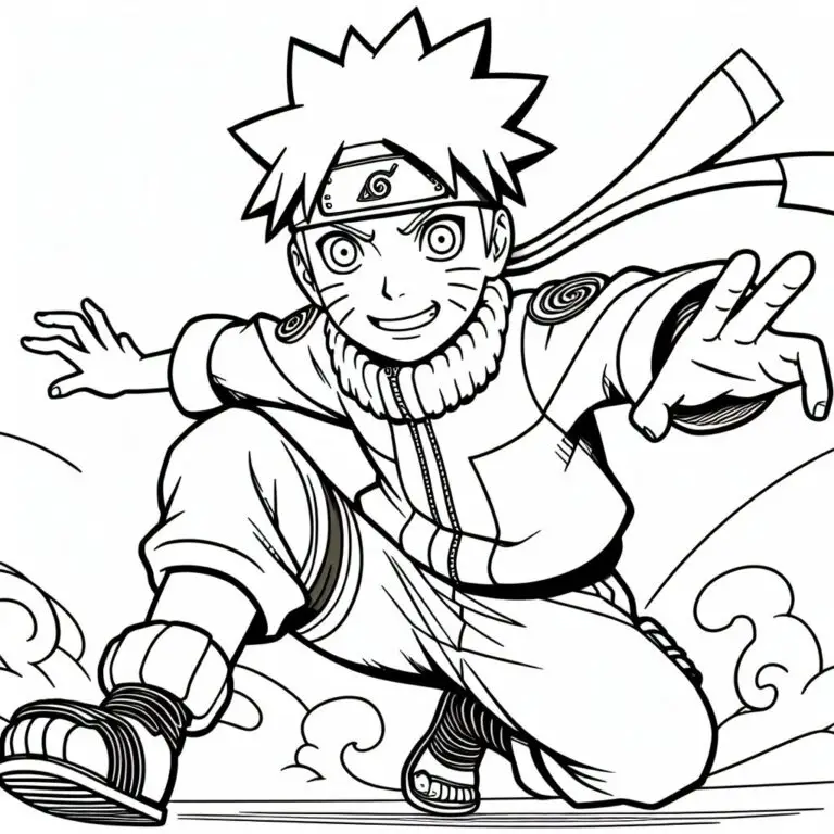 Peste 40 de pagini de colorat Naruto unice | Download Și imprimați PDF