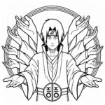 36 Naruto de colorat pentru copii (Desene imprimabile)