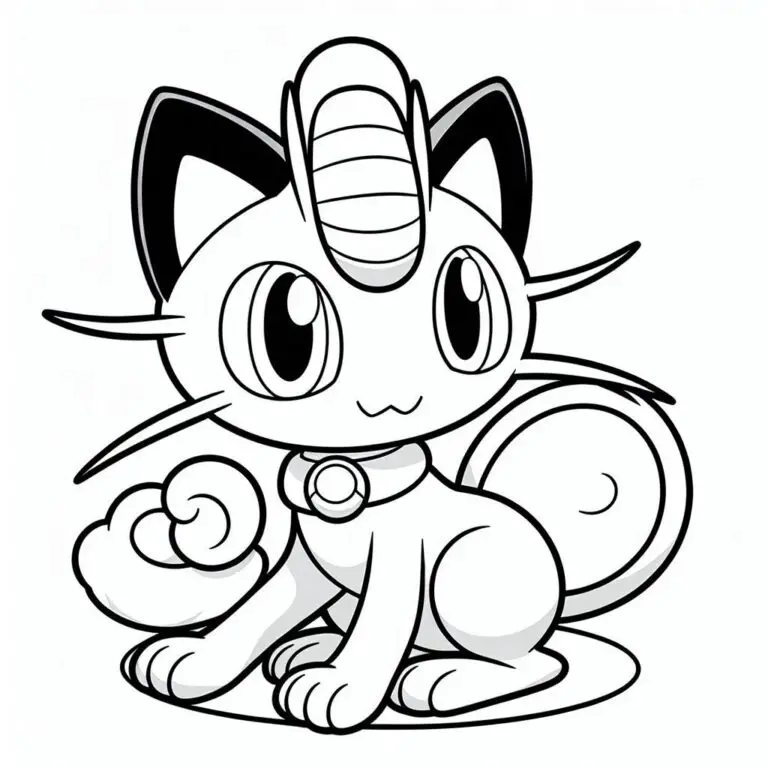 46+ Mewarnai Pokemon untuk anak-anak (gambar untuk dicetak)