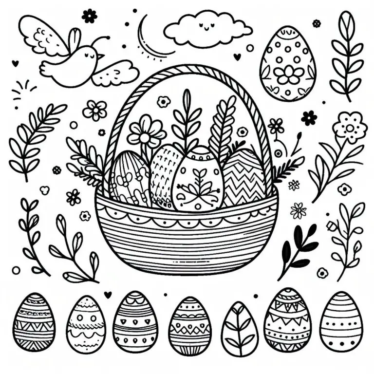 36 Paste de colorat pentru copii (Desene imprimabile)