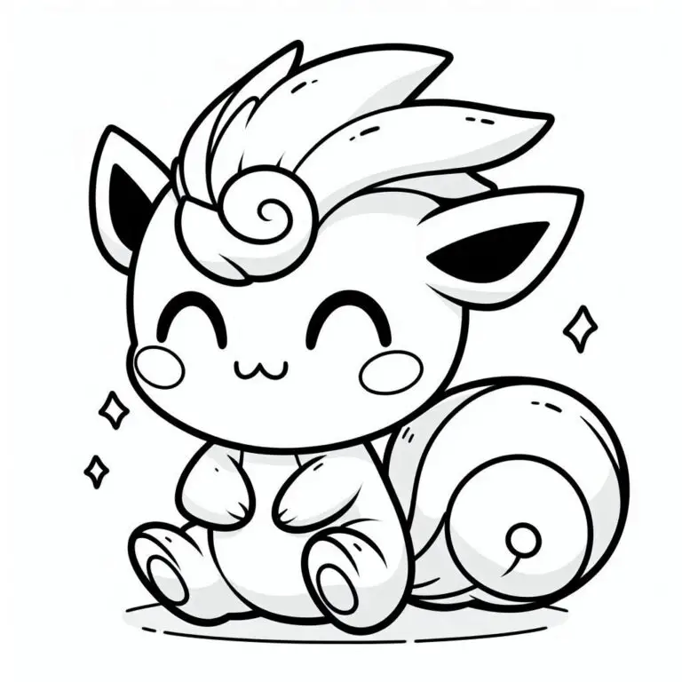 40+ Pokemon de colorat pentru copii (Desene imprimabile)