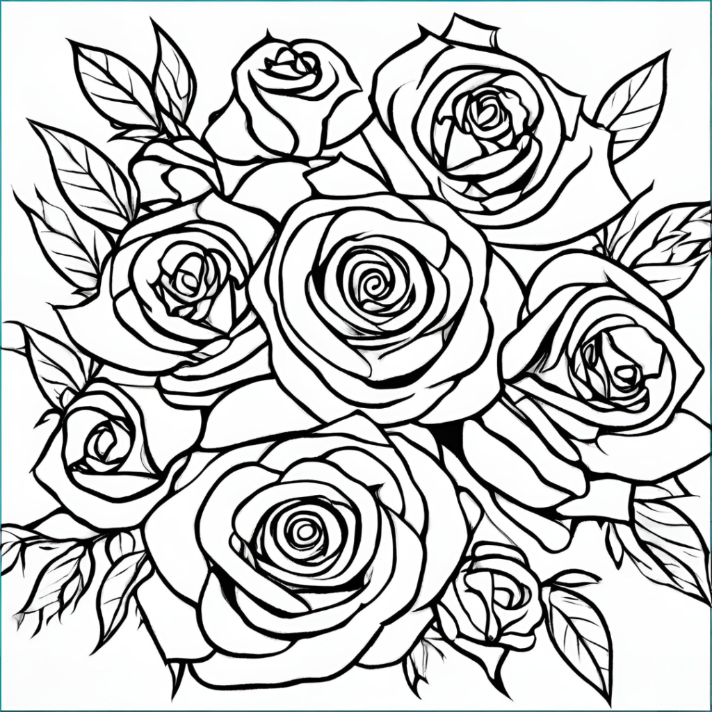 21+ Desenhos Rosa para colorir e imprimir PDF gratis