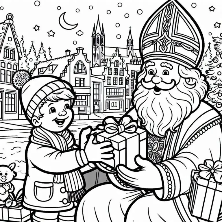 48 Sinterklaas coloring pages Unique (Free Printables PDF)