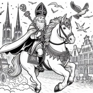 45 Sinterklaas coloring pages Unique (Free Printables PDF)
