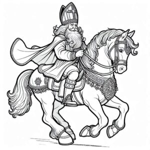45 Sinterklaas coloring pages Unique (Free Printables PDF)