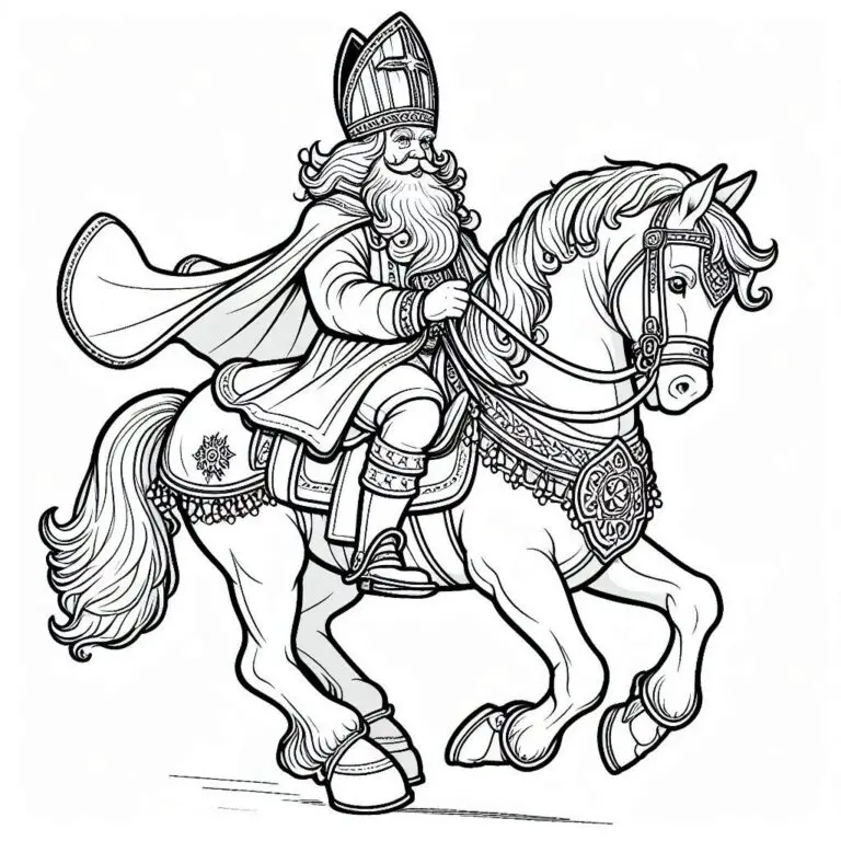 45 Sinterklaas coloring pages Unique (Free Printables PDF)