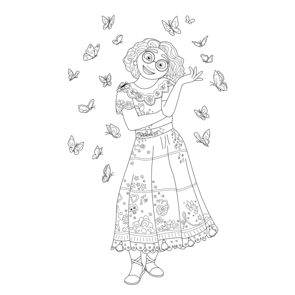39 Encanto Ausmalbilder kostenlos zum ausdrucken PDF