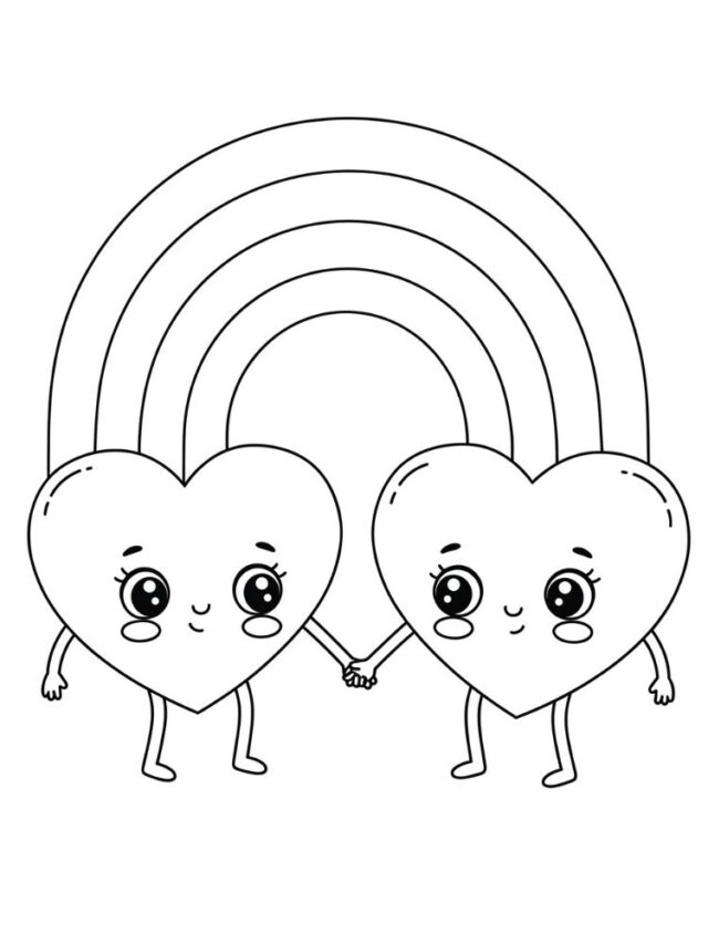 39 Hart Kleurplaat Unieke | Download En Printen Tekening