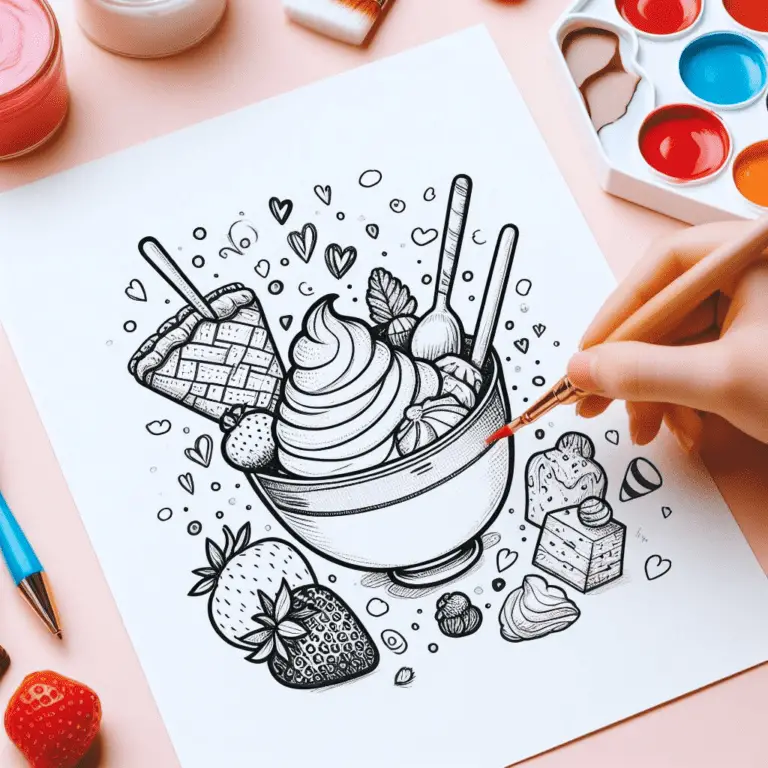 38 Eis Ausmalbilder kostenlos zum ausdrucken PDF