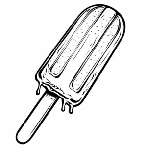 38 Inghetata de colorat pentru copii (Desene imprimabile)