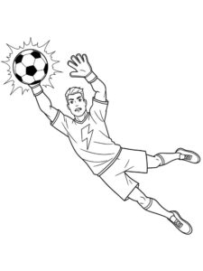 18 Mewarnai sepak bola untuk anak-anak gratis