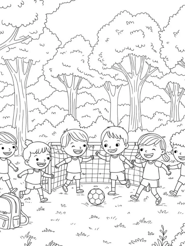 18 Calcio da colorare unico e stampare PDF gratuita