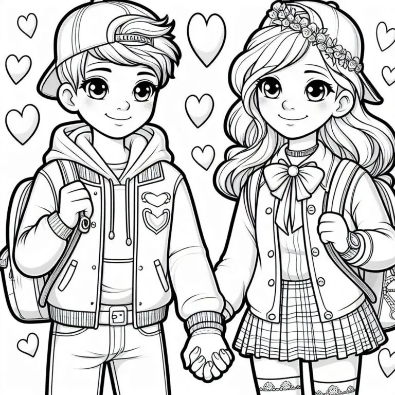 53 BFF Kleurplaat Unieke | Download En Printen Tekening