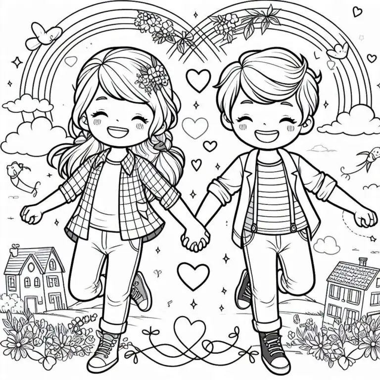 48 Mewarnai Sahabat untuk anak-anak (gambar untuk dicetak)