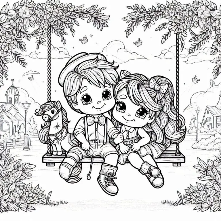 48 BFF de colorat pentru copii gratuit (Desene imprimabile)