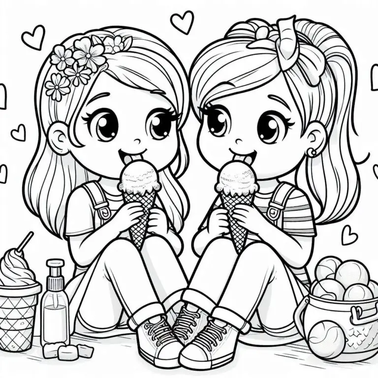 45+ BFF Ausmalbilder kostenlos zum ausdrucken PDF