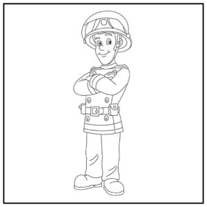 27 Fireman Sam coloring pages for kids | Free Printables