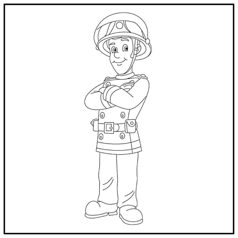 27 Brandweerman Sam Kleurplaat Unieke | Download En Printen