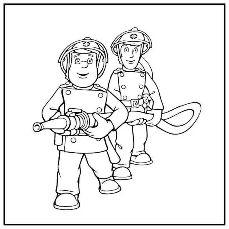 27 Fireman Sam coloring pages for kids | Free Printables