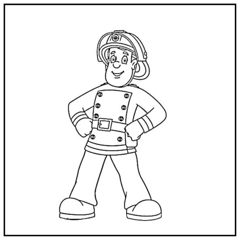 27 Brandweerman Sam Kleurplaat Unieke | Download En Printen