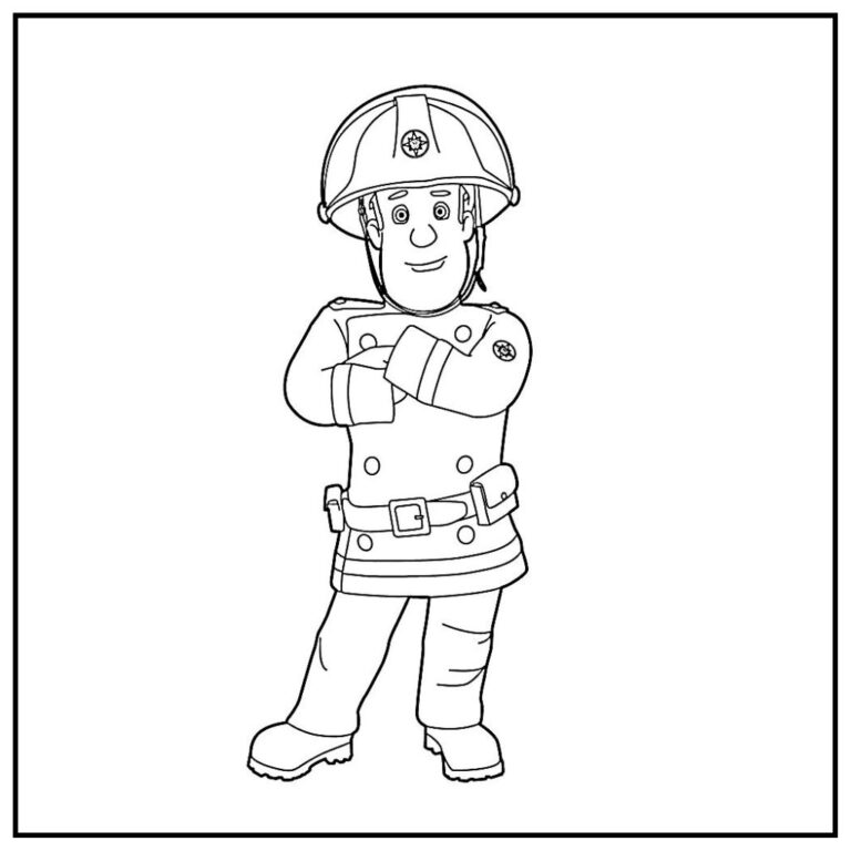 27 Brandweerman Sam Kleurplaat Unieke | Download En Printen