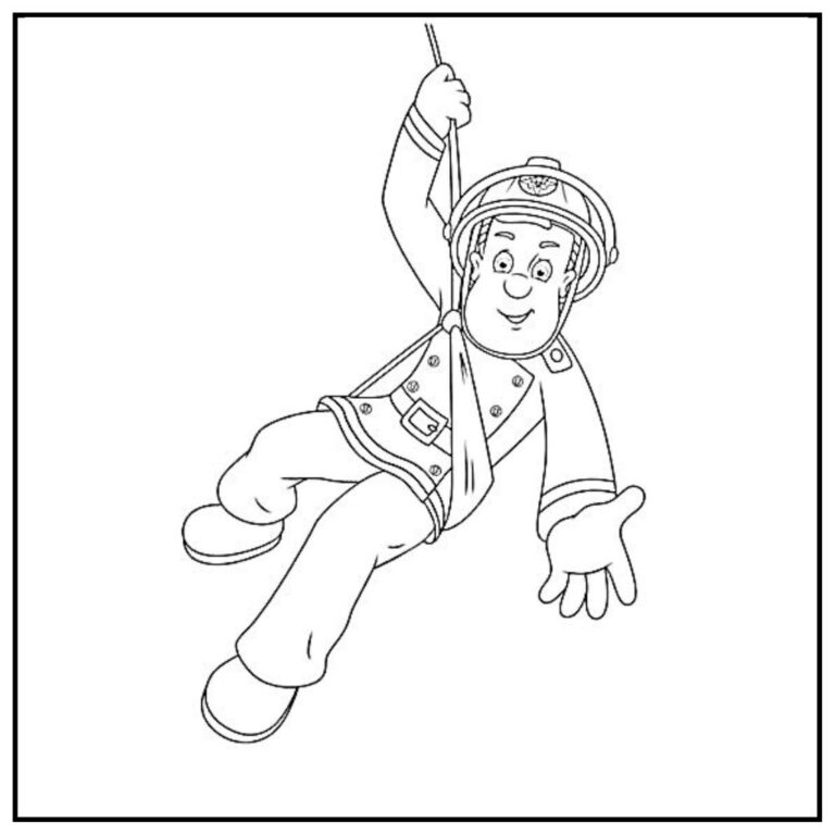 27 Brandweerman Sam Kleurplaat Unieke | Download En Printen