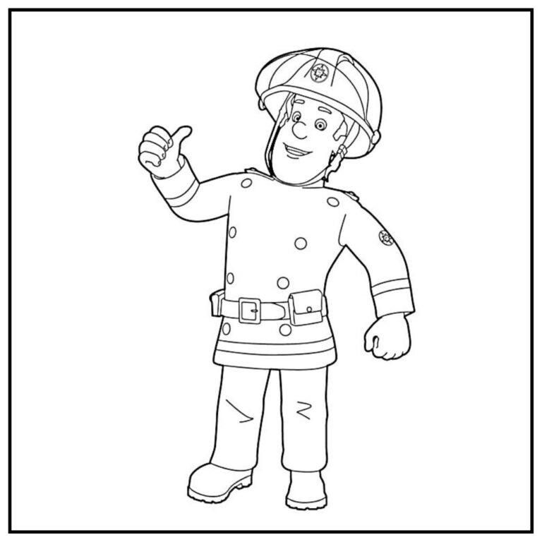 24 Brandweerman Sam Kleurplaat Unieke | Download En Printen