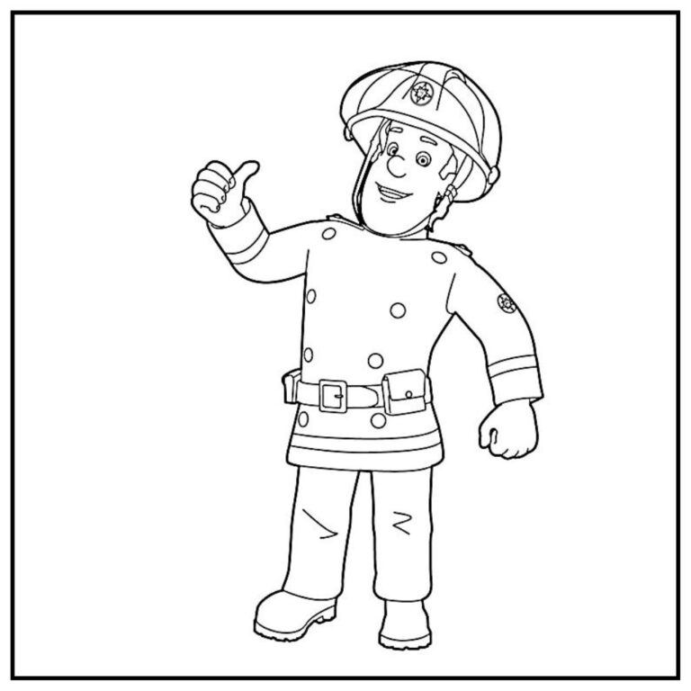 24 Fireman Sam coloring pages for kids | Free Printables