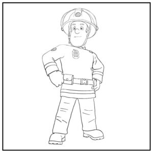 24 Fireman Sam coloring pages for kids | Free Printables