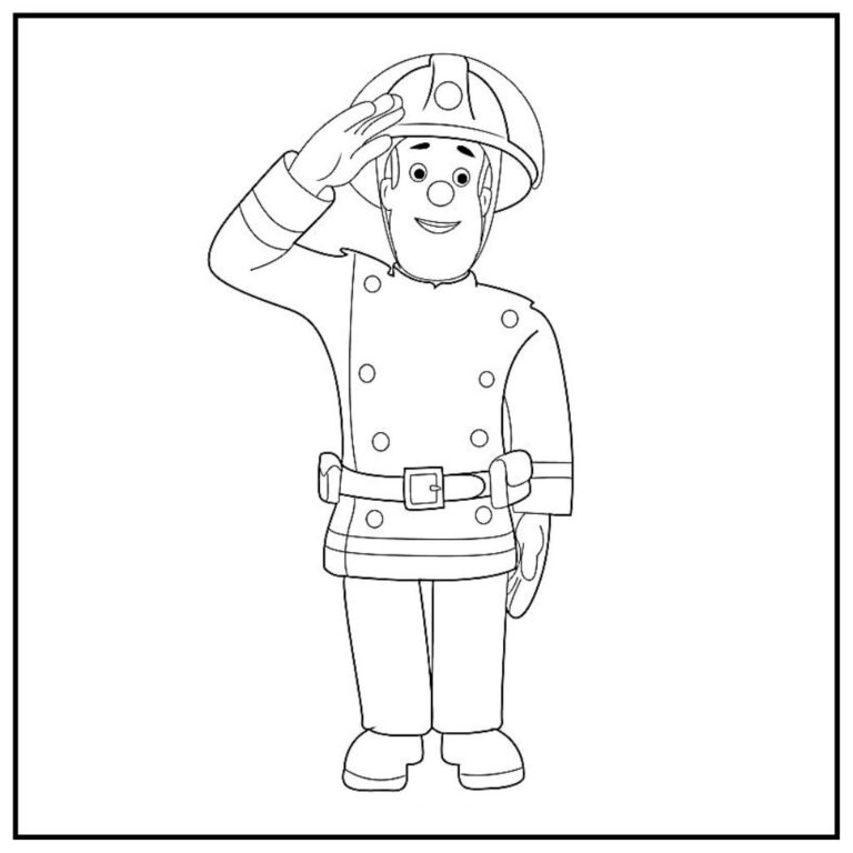 24 Brandweerman Sam Kleurplaat Unieke | Download En Printen