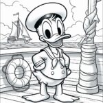 45 Donald Duck Kleurplaat Unieke | Download En Printen