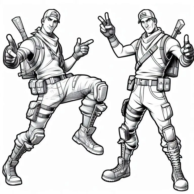 54 Fortnite Kleurplaat Unieke | Download En Printen Tekening