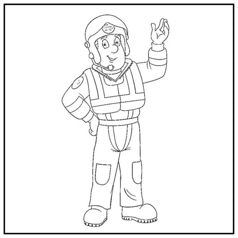 24 Brandweerman Sam Kleurplaat Unieke | Download En Printen