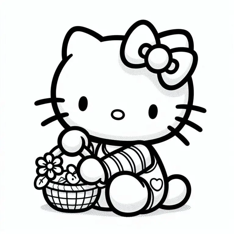 42 Hello Kitty Kleurplaat Unieke | Download En Printen