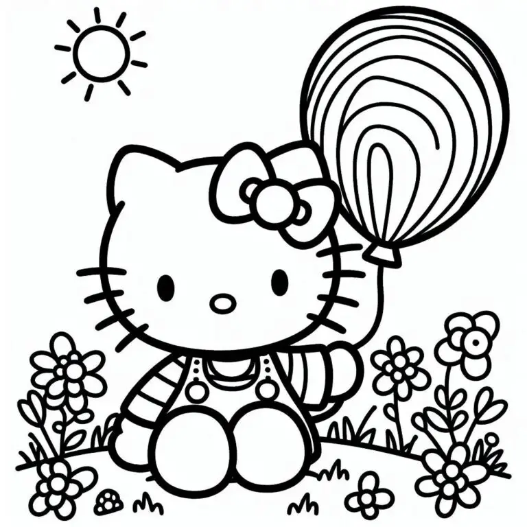 39 Kolorowanki Hello Kitty do druku darmowe PDF