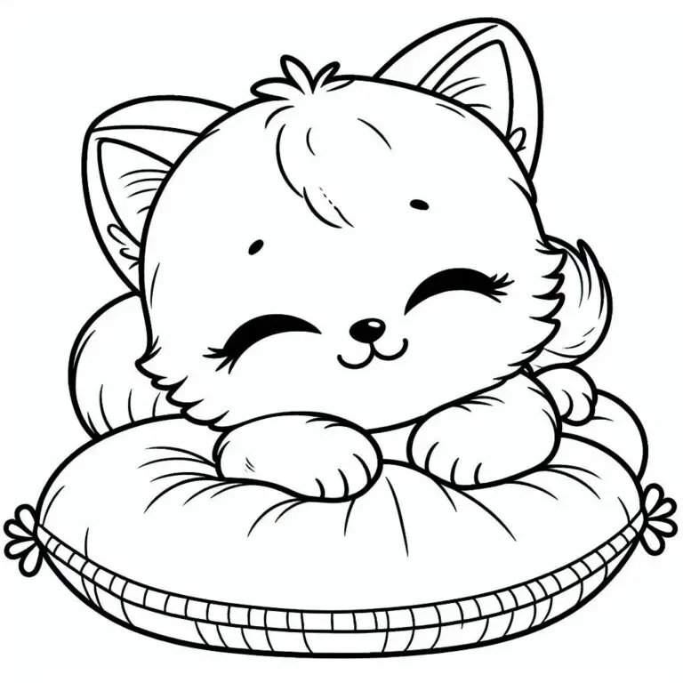 66 Kitten Kleurplaat Unieke | Download En Printen Tekening