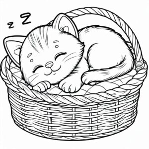 63 Mewarnai anak kucing untuk anak-anak gratis