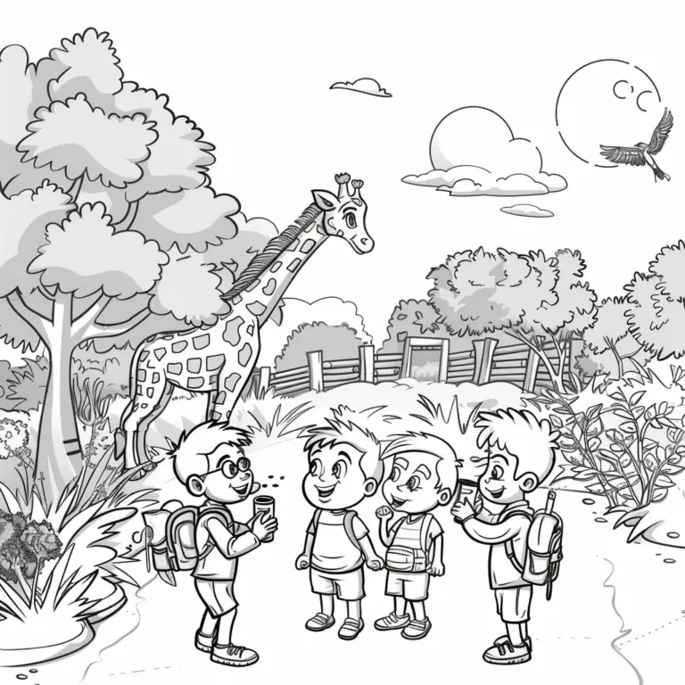 60 Zoo Tegninger Farvelægning Printbar gratis PDF