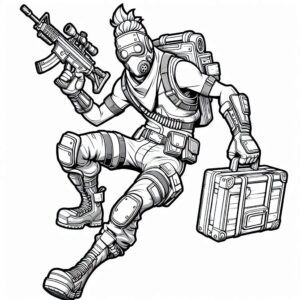 51 Fortnite Coloring Pages Unique | Free Printables Drawing
