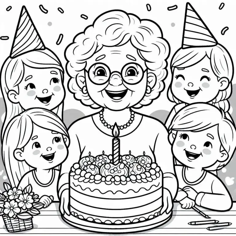 45 Zum Geburtstag Ausmalbilder kostenlos zum ausdrucken PDF