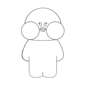 27+ Paper Duck Coloring Pages for Kids | Free Printables