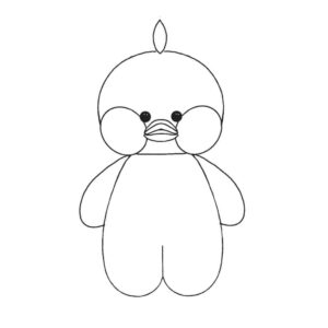 27+ Paper Duck Coloring Pages for Kids | Free Printables