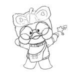 30+ Paper Duck Coloring Pages for Kids | Free Printables