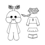 30+ Paper Duck Coloring Pages for Kids | Free Printables